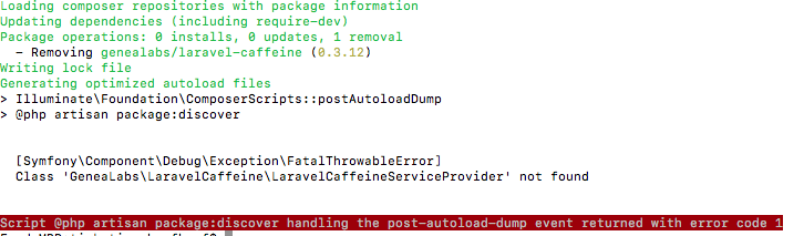 Problems with the installation · Issue #44 · mikebronner/laravel ...