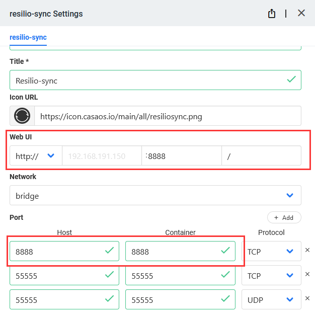 [Bug] The WebUI Port can be changed to a port which was used in container · Issue #1329 ...