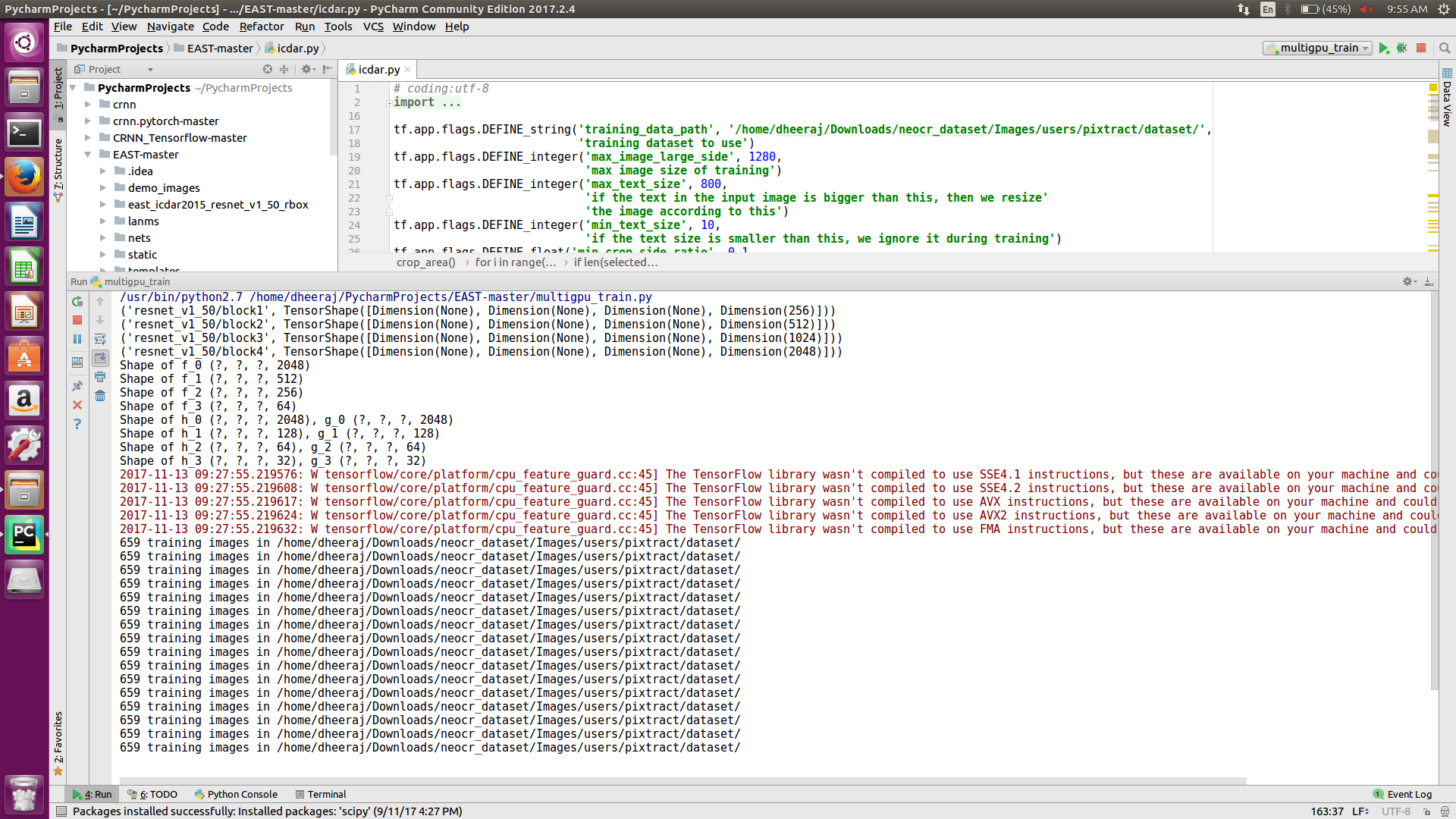 Training issue · Issue #65 · argman/EAST · GitHub