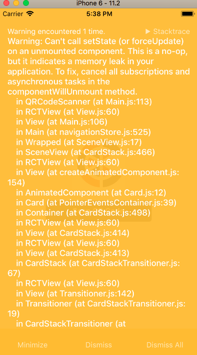 Camera Is Not Responding · Issue 110 · Moaazsidat React Native Qrcode