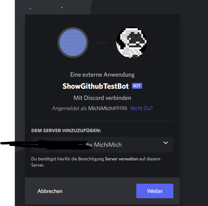 GitHub - MichiMich/DiscordBot: configurable discord bot template