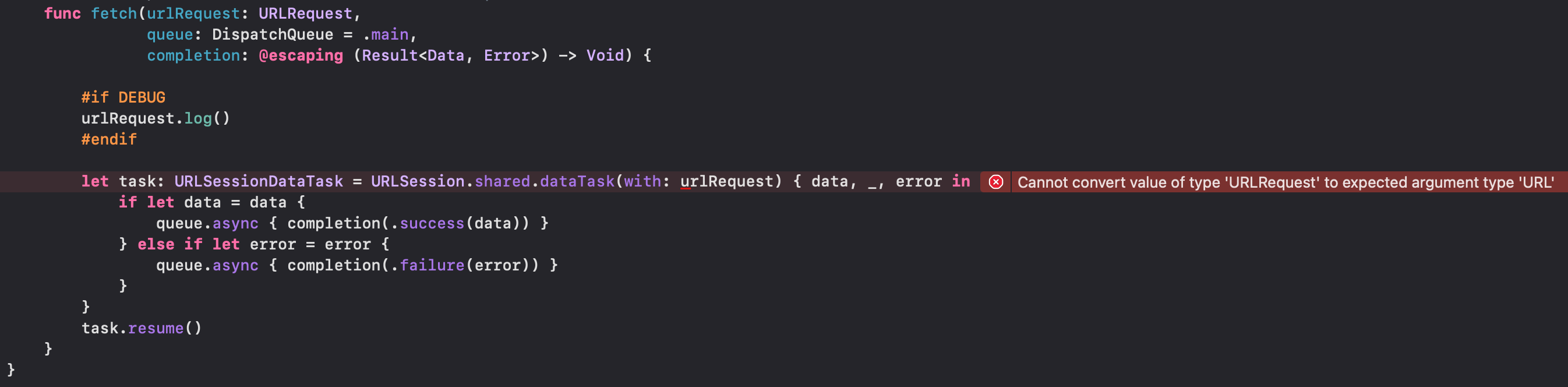 Unable To Use Urlsessionshareddatatask In V1400 · Issue 2082 · Facebookfacebook Ios Sdk