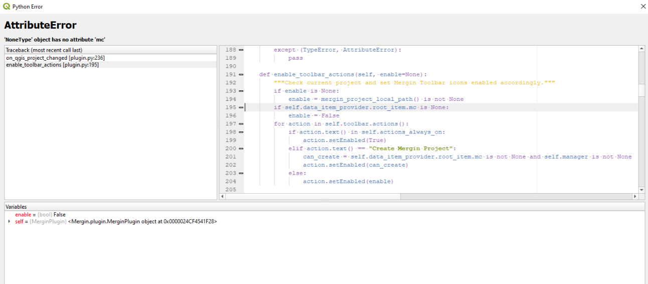 Unhandled exception when Browser panel is disabled · Issue #214 · MerginMaps/qgis-plugin · GitHub