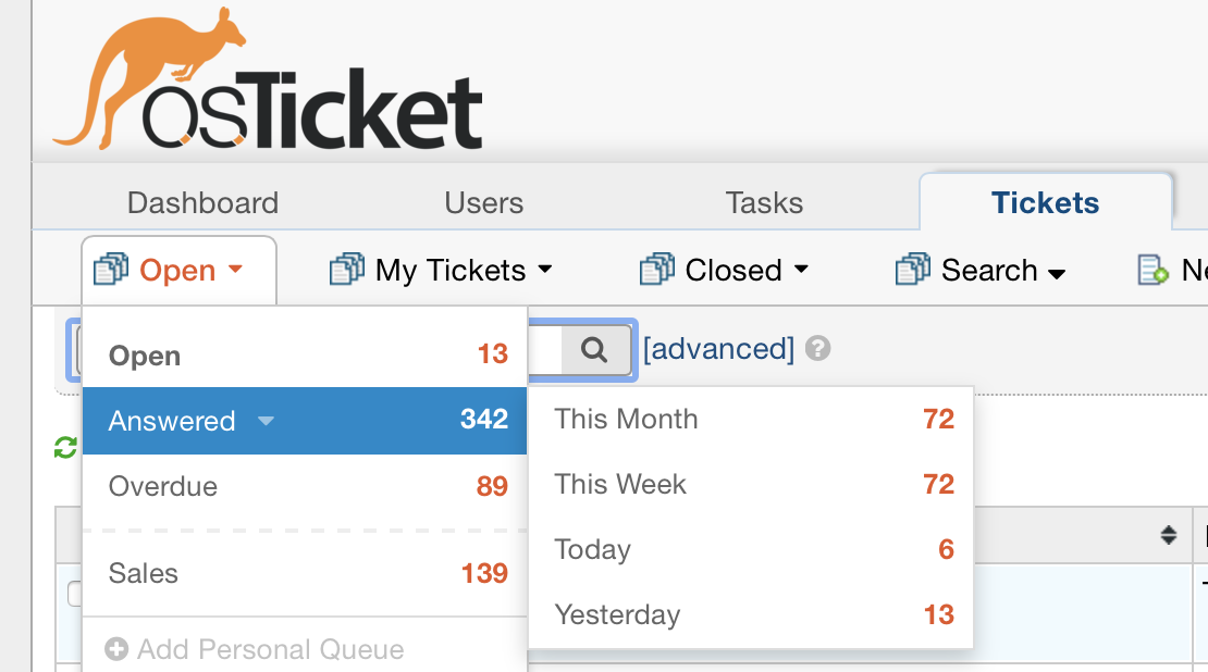 Wrong Queue for Today/Yesterday · Issue #5016 · osTicket/osTicket · GitHub