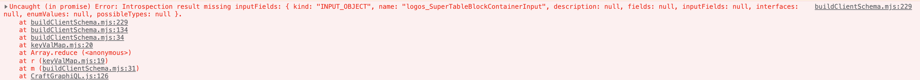 Introspection result missing inputFields · Issue #442 · verbb/super-table · GitHub