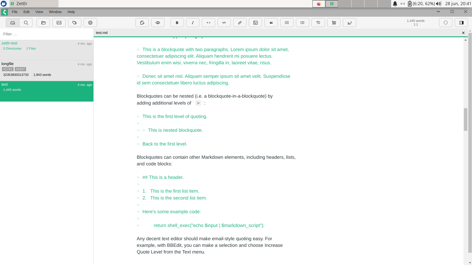 [DEVELOP] General Feedback for 2.0 dev · Issue #1812 · Zettlr/Zettlr · GitHub
