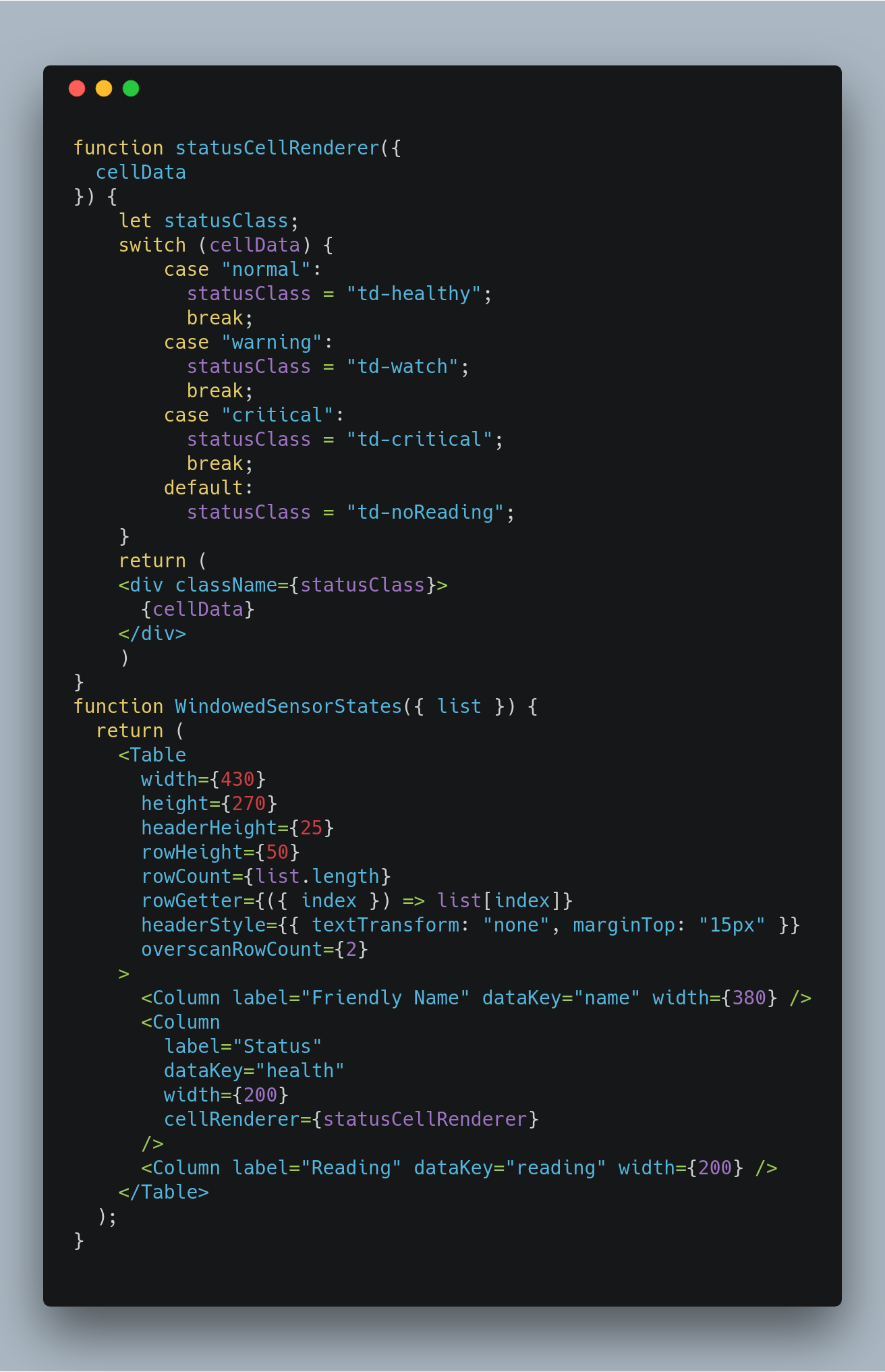 Forced Synchronous Layout in dist/es/Table/Table.js line 545 · Issue #1164 · bvaughn/react ...