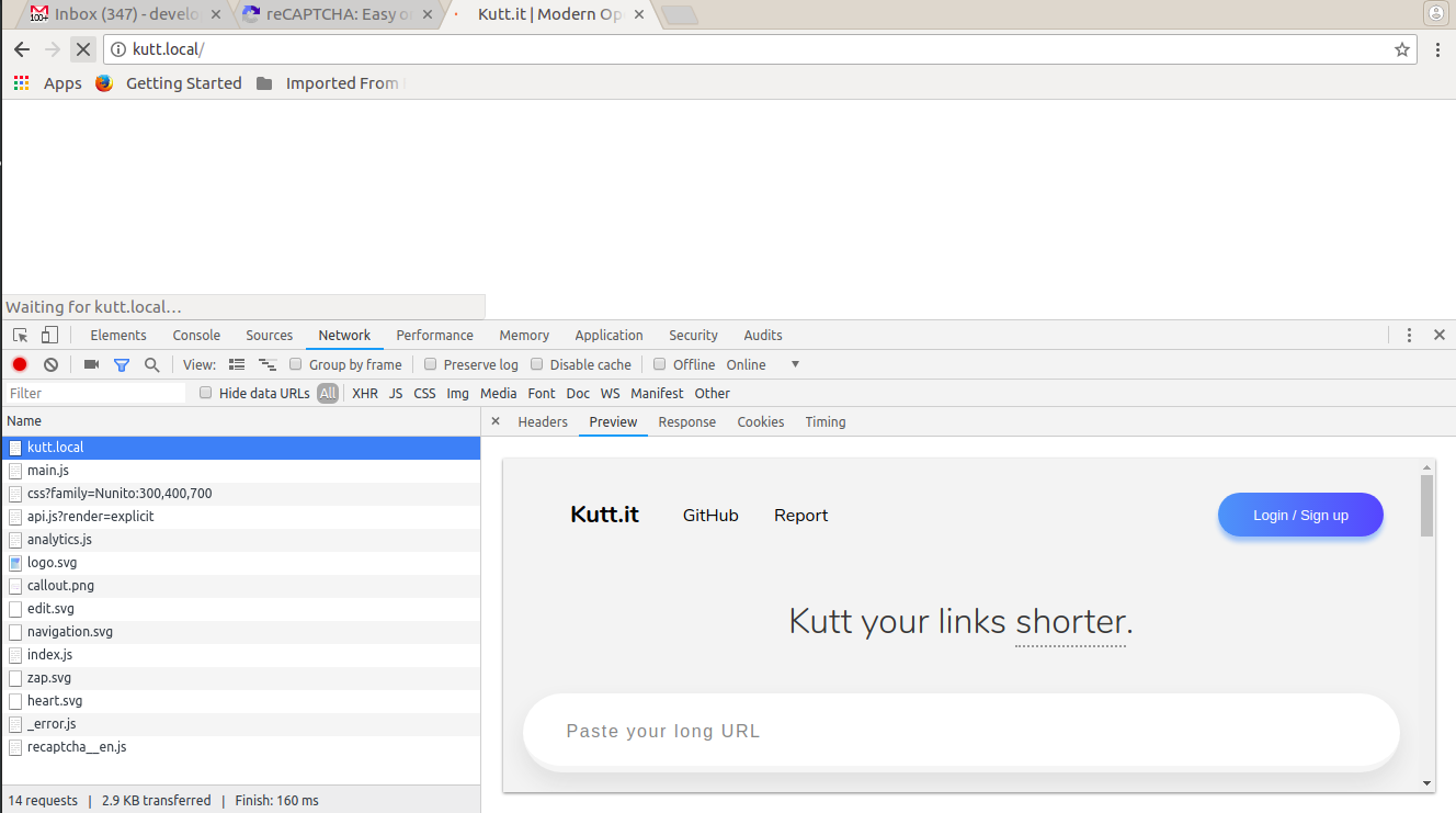 Kutt is ot working after successful installation · Issue #91 · thedevs-network/kutt · GitHub