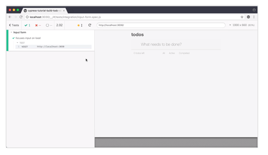Cypress tutorial is broken and difficult to follow · Issue #2626 · cypress-io/cypress ...