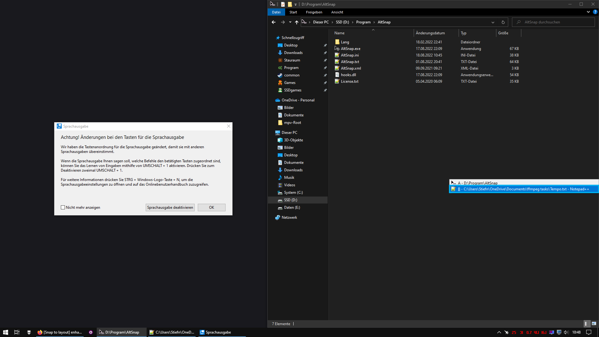 [Snap to layout] enhancement: Show list of all windows in a snapped layout position · Issue #231 ...