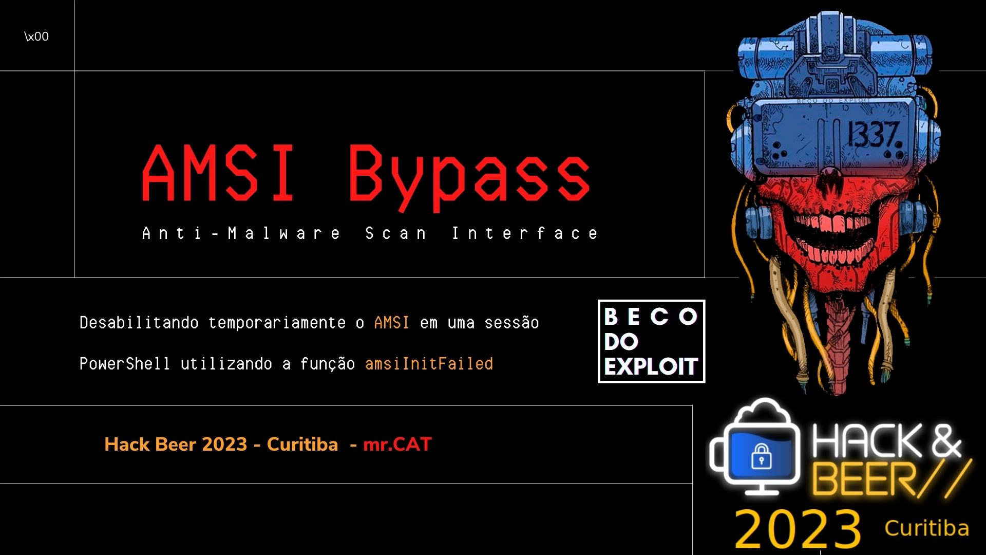 GitHub - BecodoExploit-mrCAT/AMSIbypass: AMSI bypass - amsiInitFailed