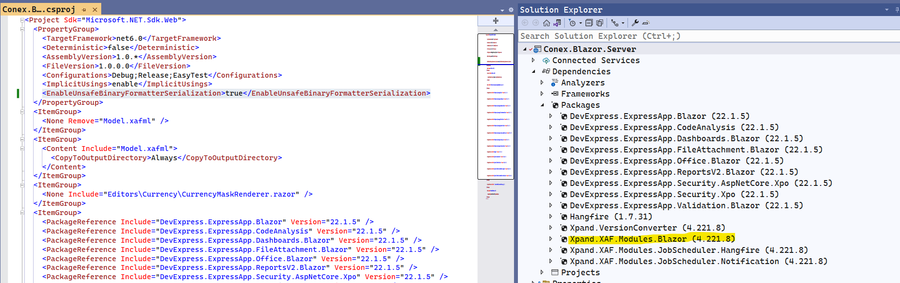 Jobscheduler Hangfire Throws A Binaryformatter Error At Runtime · Issue 957 · Expandframework