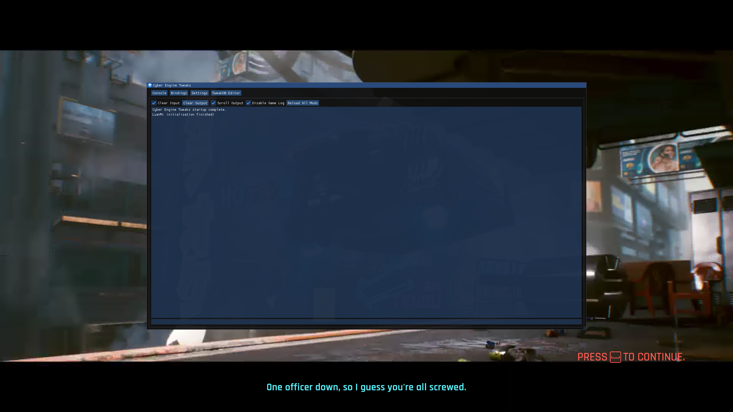 Cyber engine tweaks fails to load on Linux when calling ImGui_ImplDX12_CreateDeviceObjects ...