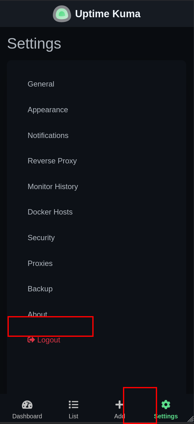Maintenance section not accessible on mobile layout · Issue #2257 · louislam/uptime-kuma · GitHub