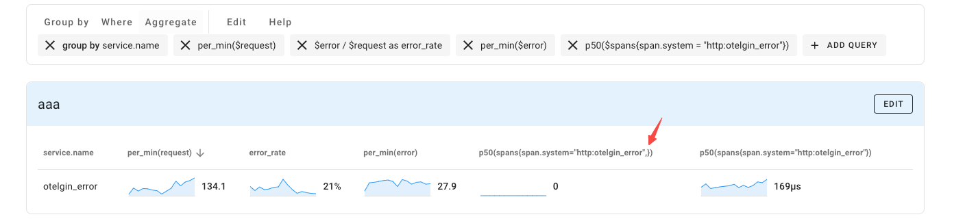 Column name without alias · Issue #171 · uptrace/uptrace · GitHub