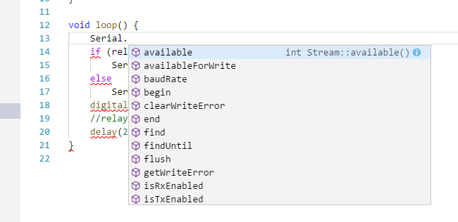 Auto Complete Not Working Properly · Issue 46 · Platformio Platformio Vscode Ide · Github