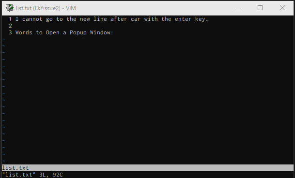 cannot be inserted when a popup window opens · Issue #117 · prabirshrestha/asyncomplete.vim · GitHub