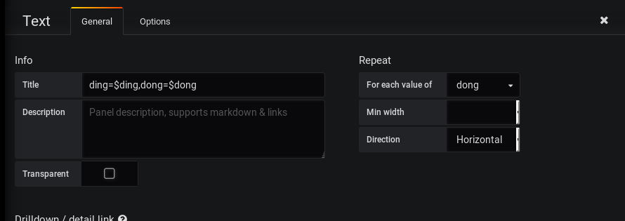 Variables Dont Get Individual Values When Using Repeated Rowandpanel · Issue 10468 · Grafana 5207