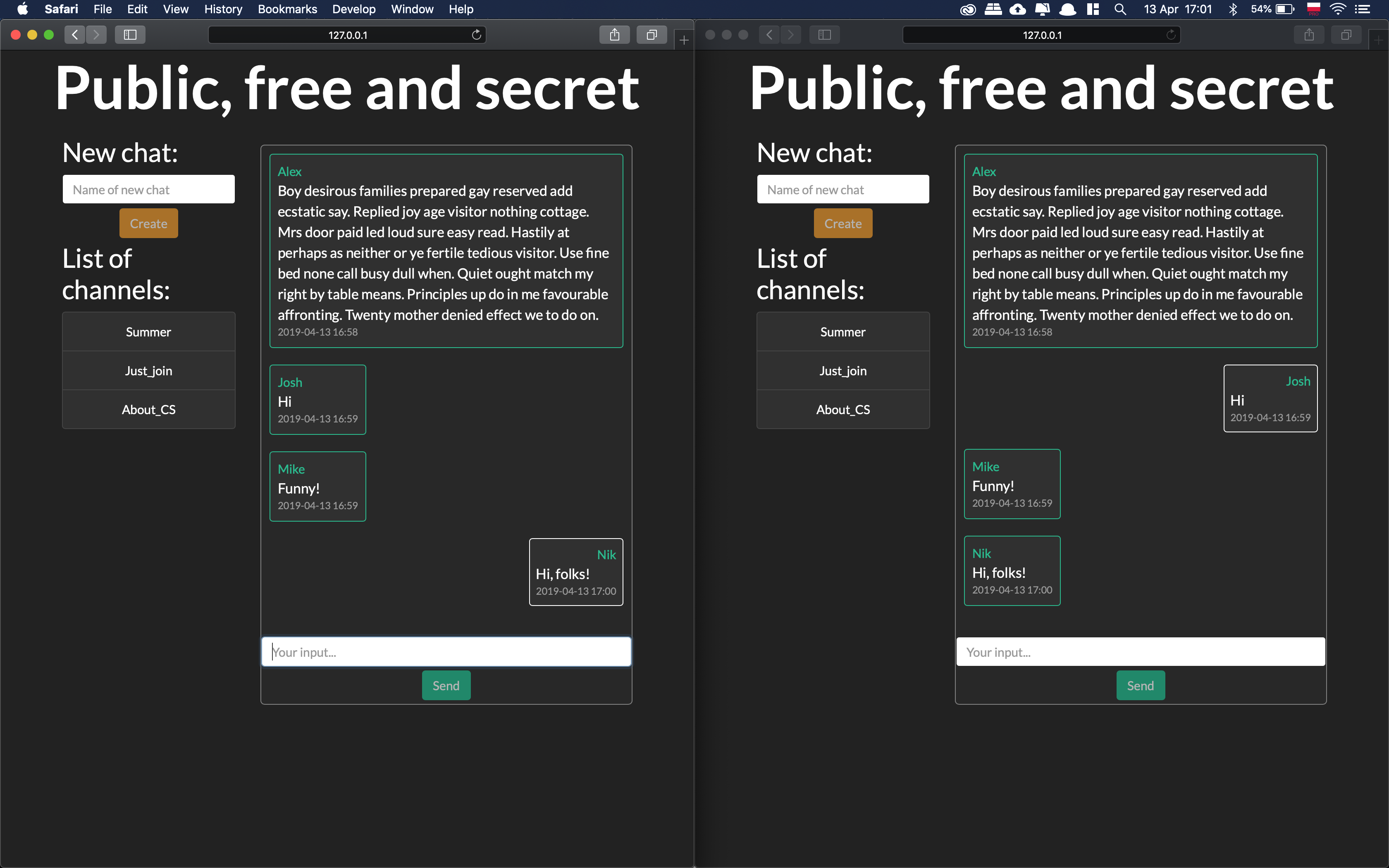 GitHub - drobiAlex/Flack-in-web: Messenger app in web