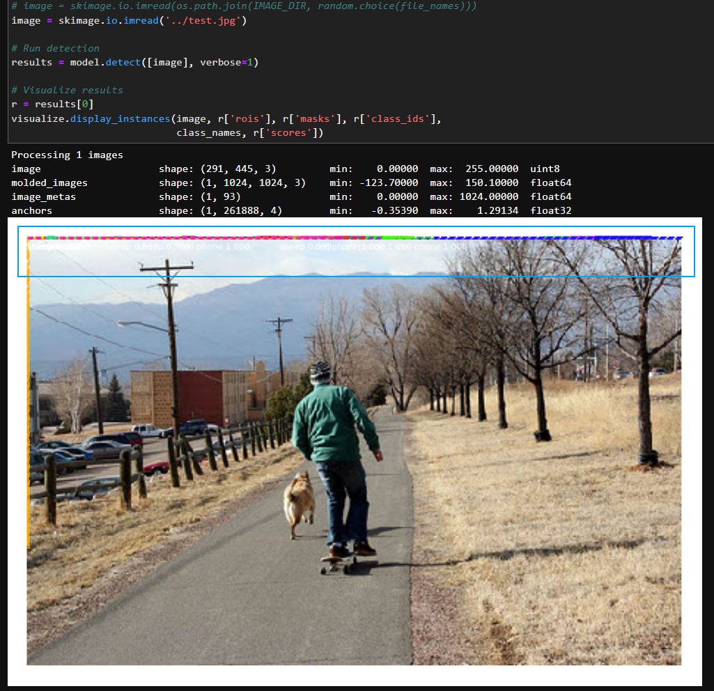 The result of visualize.display_instances is not correct · Issue #8 · Kamlesh364/Mask-RCNN-TF2.7 ...