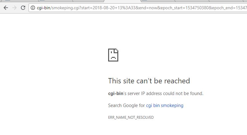 SmokePing "Time range: " not working · Issue #124 · oetiker/SmokePing · GitHub