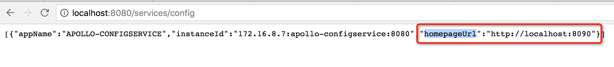 apollo-client 初始化时发送get请求到ServiceController从eureka取出来instance的homeUrl是 ...