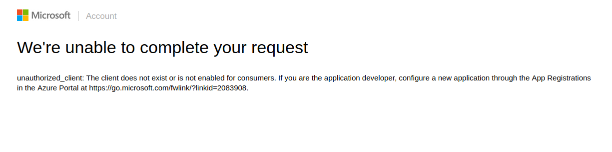 Can't run voyager.learn() for the first time: We're unable to complete your request ...