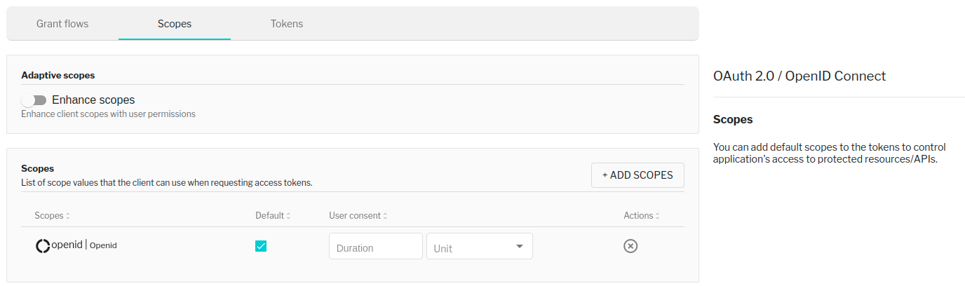 [gateway] improve enhanced scopes · Issue #7456 · gravitee-io/issues · GitHub