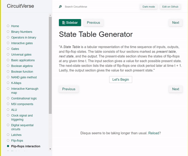 State Table Generator Not Accessible in Mobile · Issue #443 · CircuitVerse/Interactive-Book · GitHub