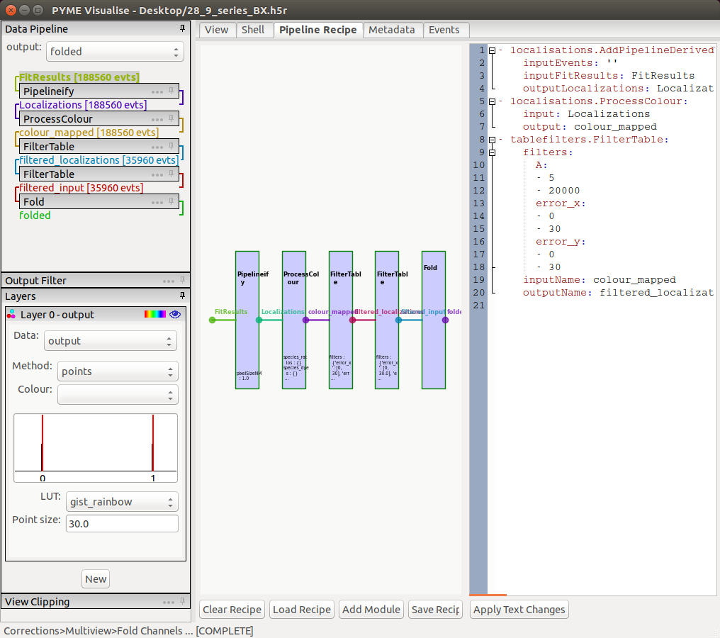 [BUG] recipe text in PYMEVis recipe tab doesn't update · Issue #498 · python-microscopy/python ...