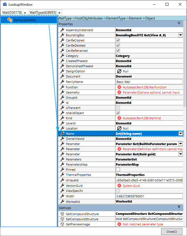 Element Type not show name · Issue #36 · weianweigan/RevitLookupWpf · GitHub