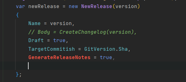 How Can Use Feature Automation Generate Release Note · Issue 1063 · Nuke Build Nuke · Github