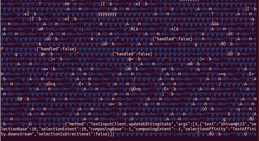 Hidden text field messages not sanitized, and are visible in memory ...