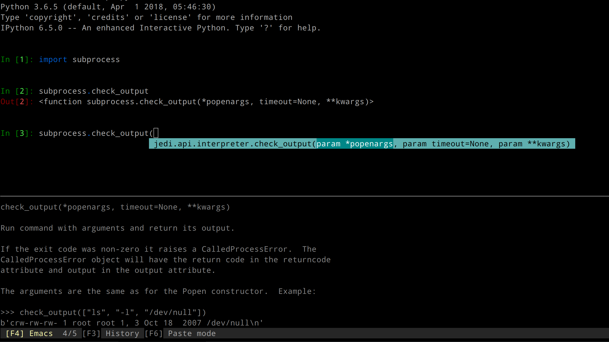 Jedi Appearing In Completion Suggestions · Issue 255 · Prompt Toolkit Ptpython · Github