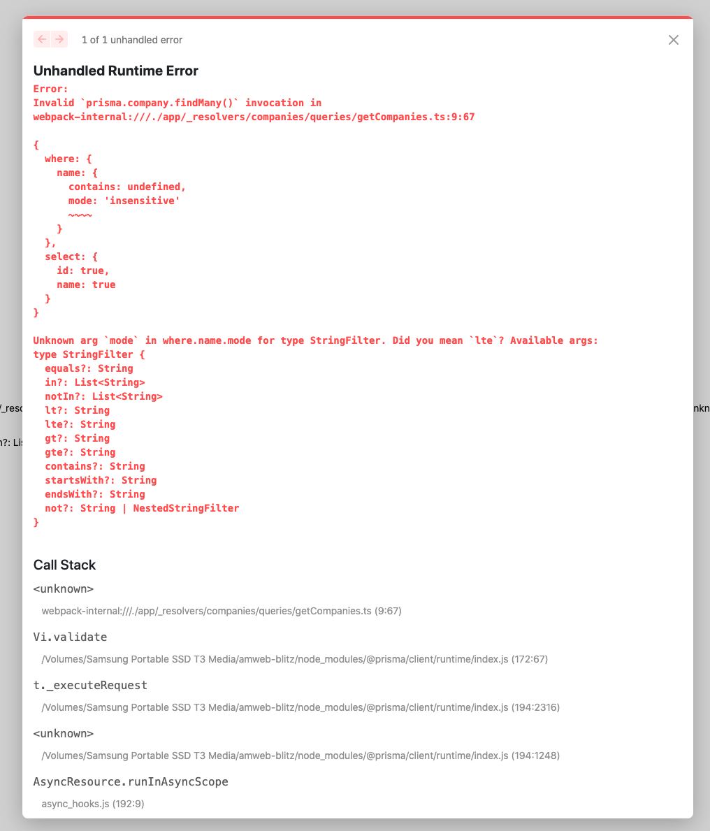 Case-insensitive filtering does not work · Issue #3762 · prisma/prisma · GitHub