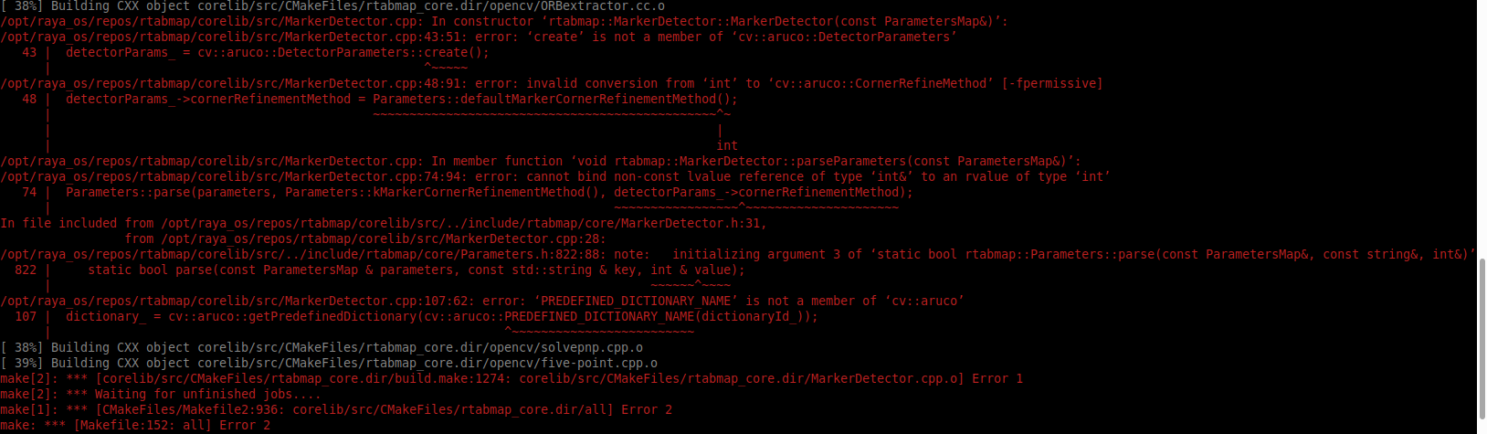 Problem compiling with opencv 4.7.0 · Issue #1005 · introlab/rtabmap · GitHub