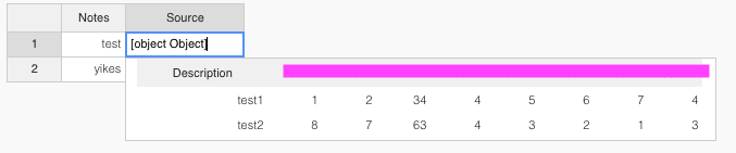 editor type: 'handsontable' cell value while editing shows [object Object] · Issue #7449 ...