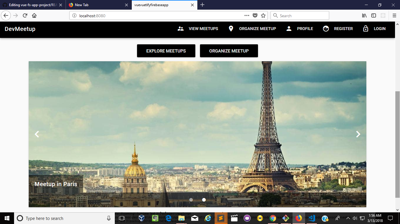 Github Prateek951vue Fs App Project Full Stack Web Application Project Made Using Vuejs