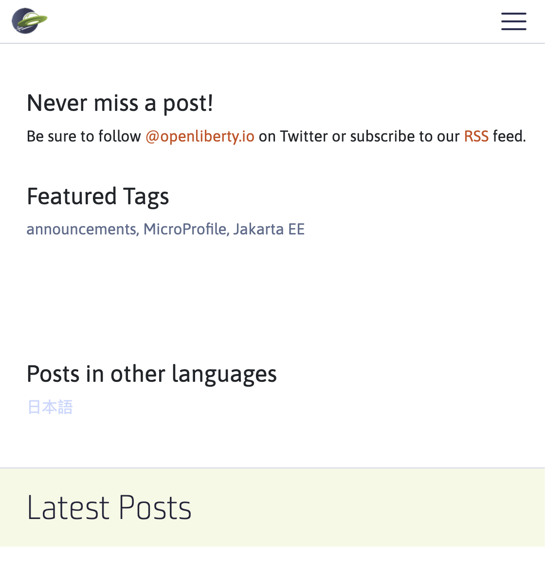 Blog page language picker needs better spacing in narrow window · Issue #2895 · OpenLiberty ...