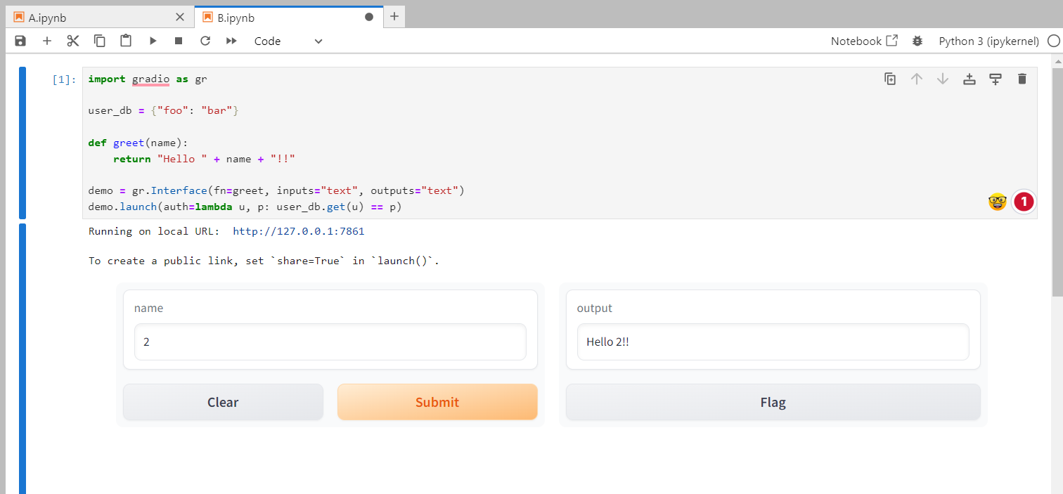 Problem with Gradio in applications on different ports on the same ...