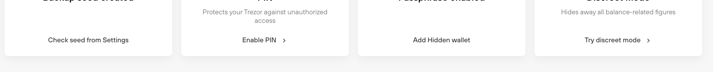 Inconsistent arrow icons in dashboard · Issue #1664 · trezor/trezor ...