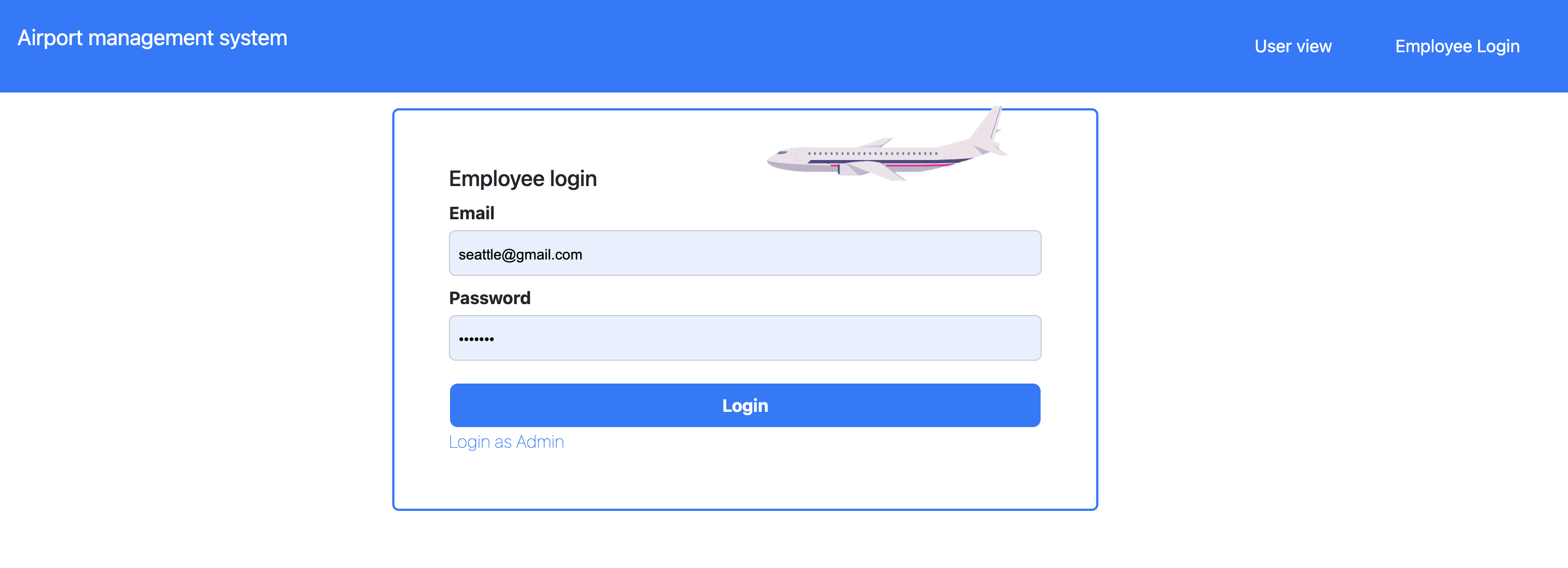 GitHub - Girija159/airport_management_system