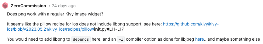 codec configuration error when reading image file in Kivy iOS · Issue #7213 · python-pillow ...