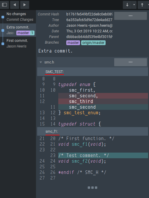 Hunk headings for C don't make sense · Issue #582 · sublimehq/sublime_merge · GitHub