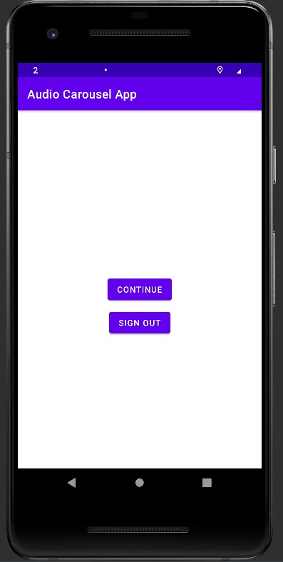 GitHub - gjoshi171/Audio-Carousel-App: An android app where a user can ...