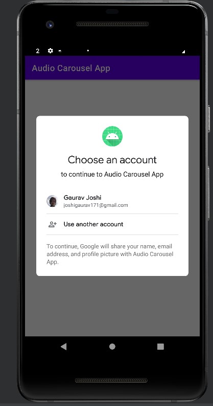 GitHub - gjoshi171/Audio-Carousel-App: An android app where a user can log in, upload, and play ...