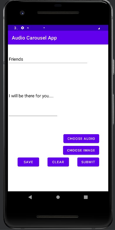 GitHub - gjoshi171/Audio-Carousel-App: An android app where a user can log in, upload, and play ...