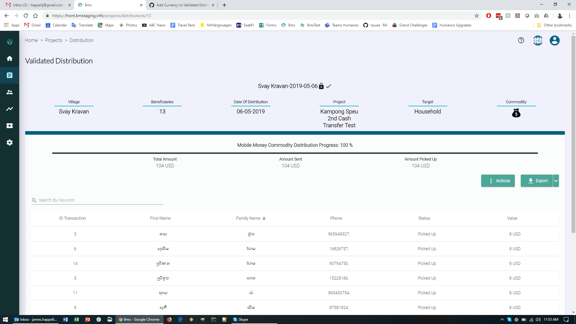 Add Currency to Validated Distribution Table - Low · Issue #852 · ReliefApplications/bms_front ...